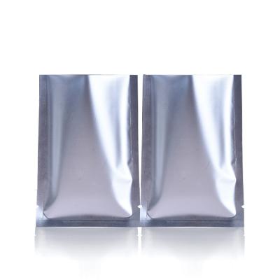 China Resealable Zip Lock Silver Aluminum Foil Bag Biscuit Packaging for sale