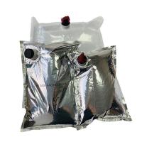China Aseptic 1L 2L 3L 5L 10L Wine Bib Bag In Box Dispenser With Tap for sale