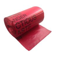 China Hospital OPP / PE Biohazard Trash Bag Disposal For Infectious for sale