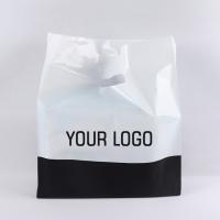 China Polythene Loop Handle Plastic Bags Biodegradable For Garment for sale
