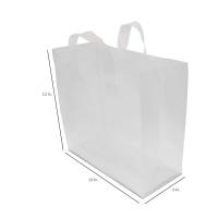 China Large Reusable Shopping k Packaging Bag With Gusset Cardboard Bottom for sale