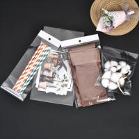 China Disposable OPP Header Poly Packaging Bag Transparent For Jewelry for sale