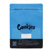 China 3.5g Mylar Self Sealing Bags For Cookies Resealable Custom Logo for sale