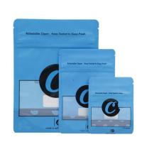 China 3.5g Mylar Self Sealing Bags For Cookies Resealable Custom Logo for sale