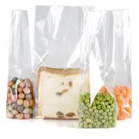 China 2mil Flat Bottom Gusset Poly Packaging Bag Heat Seal Paper Insert for sale