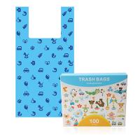 China 2.5''*1.1'' Biodegradable Dog Poop Bags , 2.49 Pounds Pet Trash Bags for sale