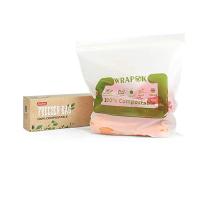 China 11 X 10.6 Inch 2.17mils Thick Sandwich Storage Bag Kitchen Freezer Use for sale