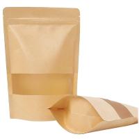 China Matte Window k Packaging Bags , 25-2500g Frosted k Bag for sale