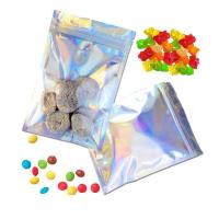 China Holographic OPP Aluminum Foil Bag Food Packaging Use Smell Proof for sale
