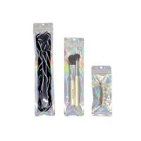 China Hologram BOPP / VMPET / CPP Zip Lock Aluminum Foil Bag Transparent for sale