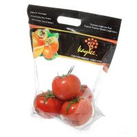 China Stand Up Perforated Bags For Vegetables , PP Green Bags To Keep Produce Fresh for sale