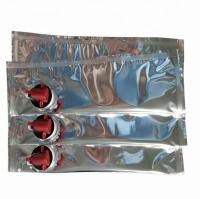 China 1L-220L Aluminized Disposable Beverage Bib Bag In Box For Wine Air Locked for sale