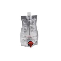 China 5L Aluminum Foil Spout Bib Bag In Box For 2 Bottles Wine Dispenser for sale