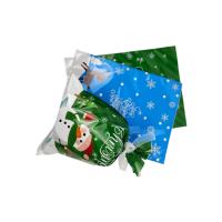 China Chocolate PET / VMPET / PE Christmas Wrapping Bags With Drawstrings No Handle for sale