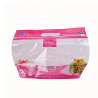 China 50 Microns Biodegradable Vegetable Packaging Bag With Air Vents for sale