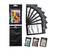 China 5x8 Inch Packaging Mylar k Foil Bags With Clear Window for sale