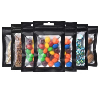 China 5x8 Inch Packaging Mylar k Foil Bags With Clear Window for sale