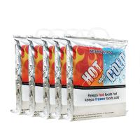 China 13.8*17.4in Aluminium Foil Food Delivery Thermal Bags To Keep Food Hot / Cold for sale