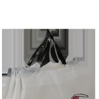 China 35cm*40cm Plastic Tote Bags , Recycled 10 Lb Ice Bags With Drawstring for sale