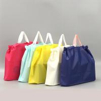 China Shopping 12 By 9 Soft Loop Handle Plastic Bags EVA LDPE Material for sale