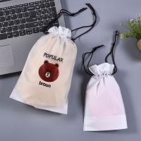 China Poly EVA / PVC/ PE Frosted Drawstring Plastic Bag Cartoon Animal Felt for sale