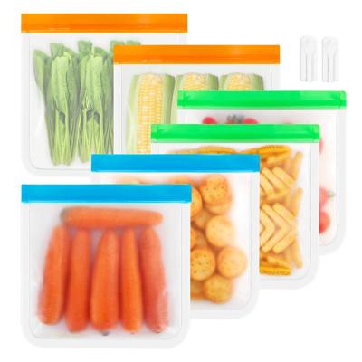 China 13 Gallon Biodegradable Zipper Storage Bags , PEVA Eco Friendly Food Bags for sale