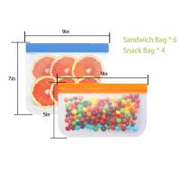 China Waterproof PEVA k Packaging Bag 22.9*14.5cm Size For Lunch for sale