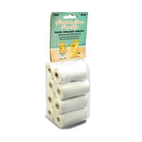 China EN13432 Pva Unscented Poop Water Soluble Bag With Dispenser Earth Rated for sale