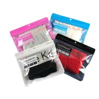 China Waterproof Packing k Bags , 120 Microns OEM Custom Frosted Zipper Bags for sale