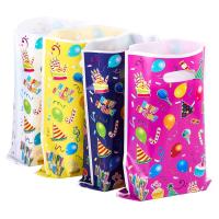 China Recyclable OPP Candy Goodie Poly Packaging Bag 10*6.5in Size For Kids for sale
