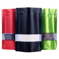 China Heat Seal Salt Packaging Bag , 12*20cm k Foil Bags With Window for sale