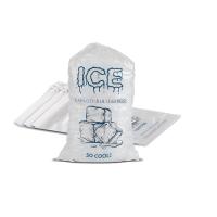 China Portable 8lb 10lb 20lb 25lb Poly Packaging Bag For Ice Cube Packing for sale