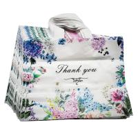 China 80mic Plastic Poly Packaging Bag For Clothes Shopping Disposable for sale