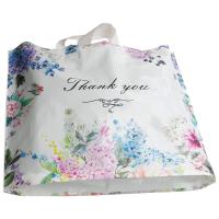 China 80mic Plastic Poly Packaging Bag For Clothes Shopping Disposable for sale
