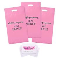 China Custom Print Logo Black Branded Biodegradable Recycled Poly Mailer Mailing Packaging Plastic Shipping Bags for Clothing for sale
