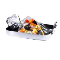China Heat Seal Baking Plastic Bags For Oven Cooking 12Microns 25x55cm for sale
