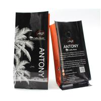 China One Way Valve Aluminum Foil Bag 250g 500g 1kg For Coffee Flat Bottom for sale