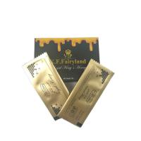 China Gold Metallic Aluminum Foil Bag , Protein Powder Aluminum Foil Mylar OPP/VMPET/CPP for sale