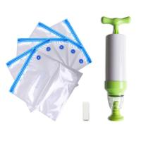 China Zipper Storage Vacuum Seal Storage Bags For Food 50-200mic ASP for sale