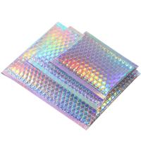 China Adhesive Seal Closure Envelopes Shipping Bags Rainbow Color For Mailing Packing for sale