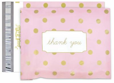 China Thank You Poly Mailer Envelope Plastic Custom Mailing Shipping Bags Self Seal for sale