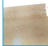 China Compostable Biodegradable Zip Lock Pouches PBAT PLA Composite 3 Side Sealed for sale
