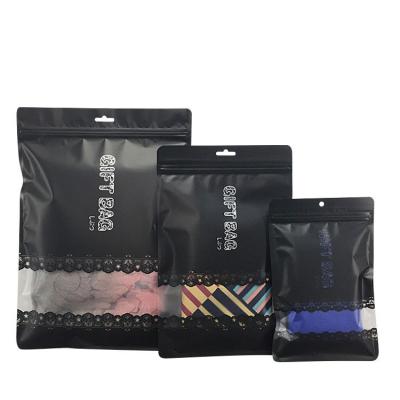 China Clear Laminated Plastic k Packaging Bag For Swimming Underwear for sale