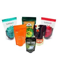 China OPP Clear Food Packaging Pouch With Zipper 50-300micron Thickness for sale
