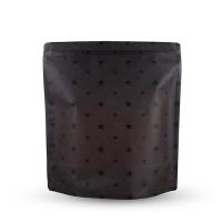 China Weed Mylar Black k Packaging Bag Smell Proof With Window for sale
