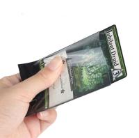 China OBM 64x89mm Trading Card Sleeve PP YuGiOh Matte Black Color For Pokeman for sale