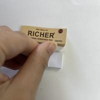 China Custom Rice Brown Rolling Paper King Size 32 Leaves With Tips for sale