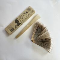 China 114 Size 77x44MM 55 Leaves Rice Rolling Papers With Tips OEM available for sale
