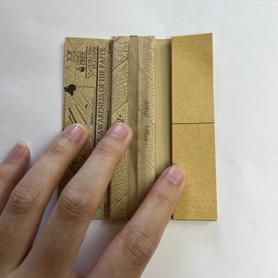 China 114 Size 77x44MM 55 Leaves Rice Rolling Papers With Tips OEM available for sale