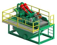 China Bored Pile Desanding Plant with 2-3 Screen Panels & Hydrocyclone System for Construction Foundation Drilling for sale